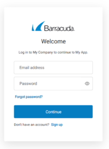 [Cloud Control] ログインエクスペリエンスの変更について - Barracuda バラクーダネットワークス